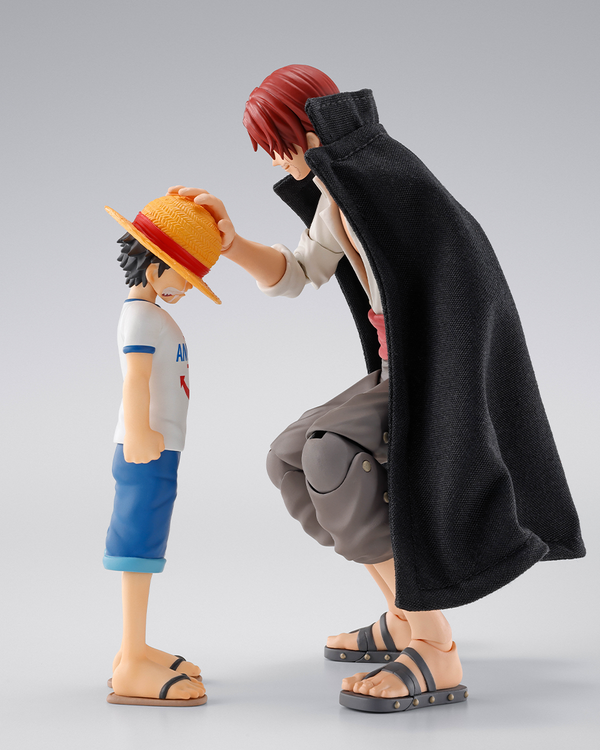 SHANKS＆MONKEY.D.LUFFY - CHILDHOOD "ONE PIECE", TAMASHII NATIONS S.H.Fi ...